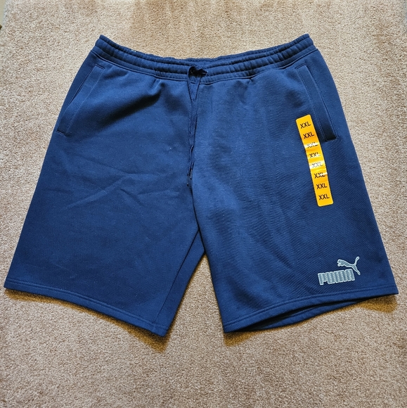 Puma | Shorts | Puma Navy Blue Shorts Xxl | Poshmark